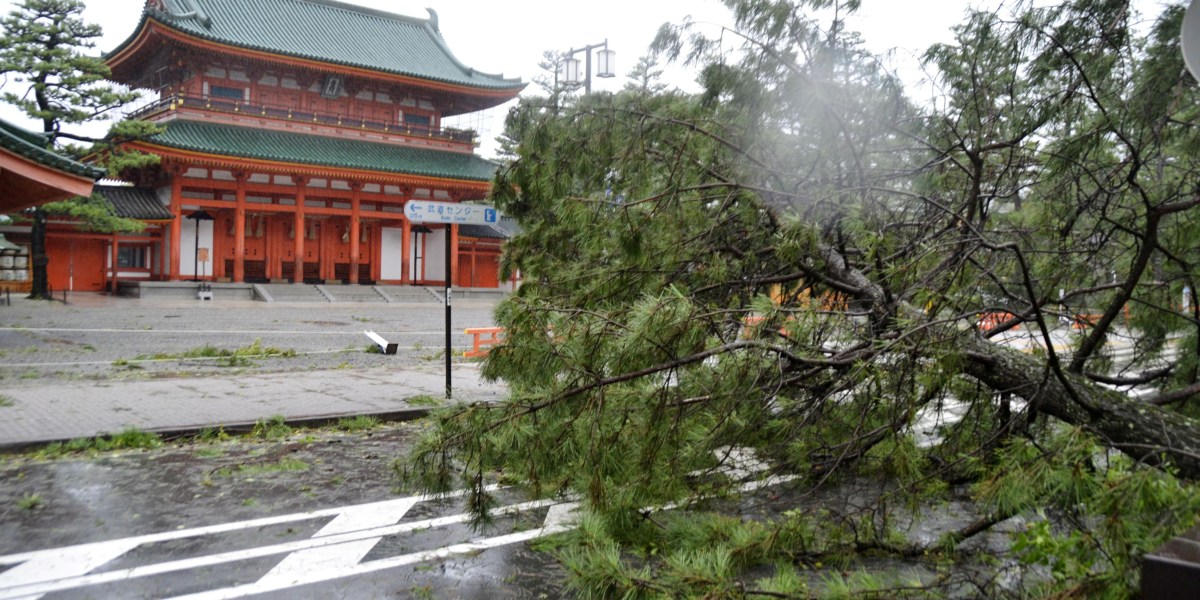 'Worst Typhoon in 25 Years' Hits Japan | Fortune