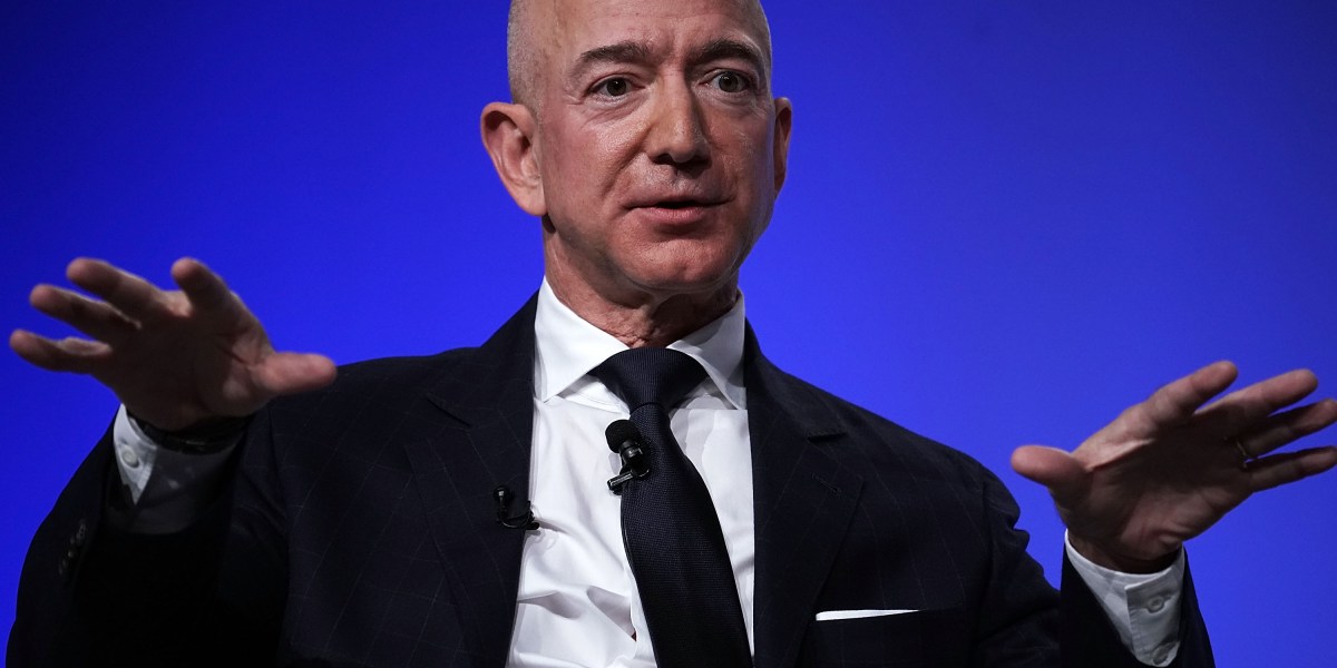 Bezos's Net Worth Drops As Much As $14B As Amazon Stock Plummets | Fortune
