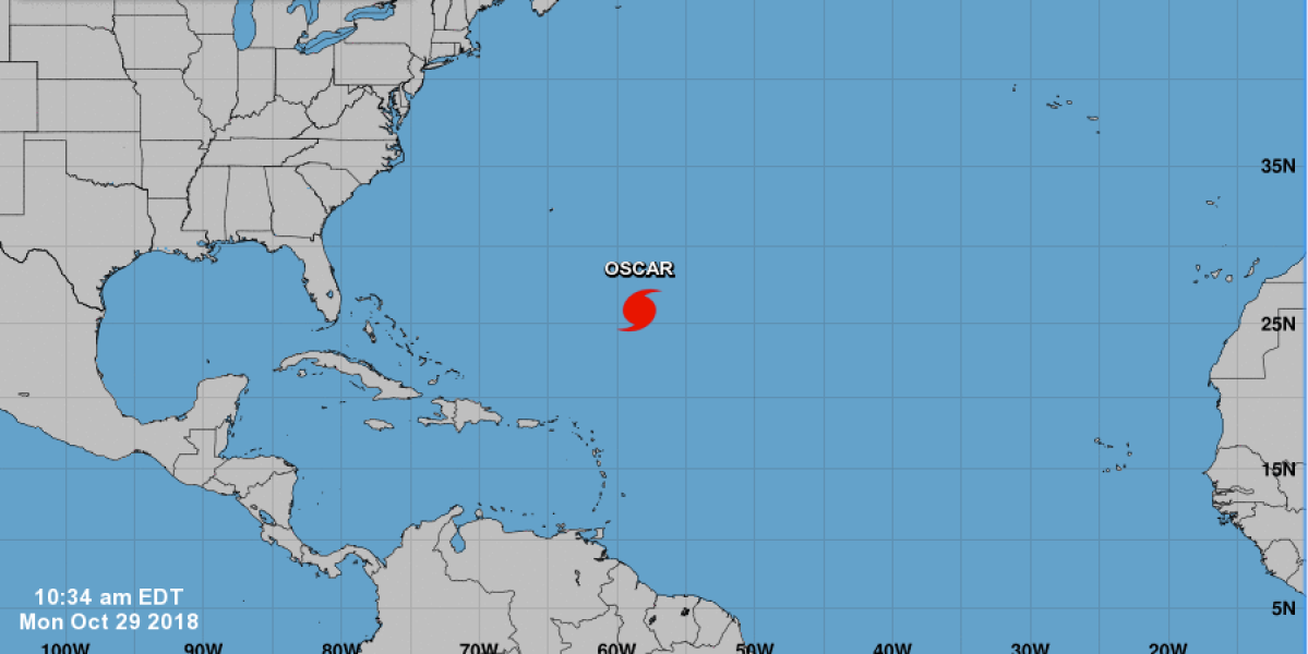 Hurricane Oscar Is Strengthening But Doesn't Pose a Threat to Land Yet ...
