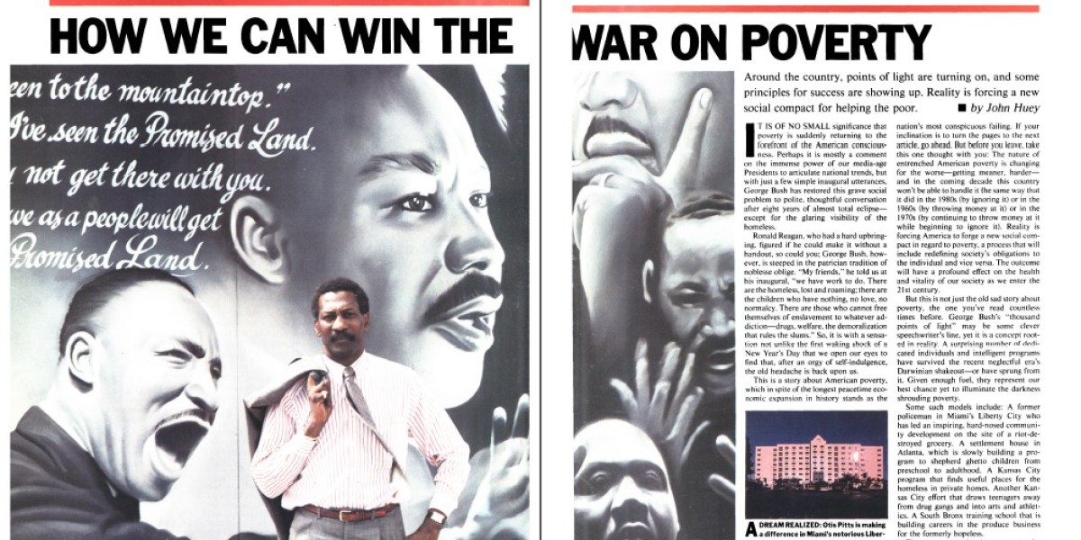 How We Can Win The War On Poverty | Fortune