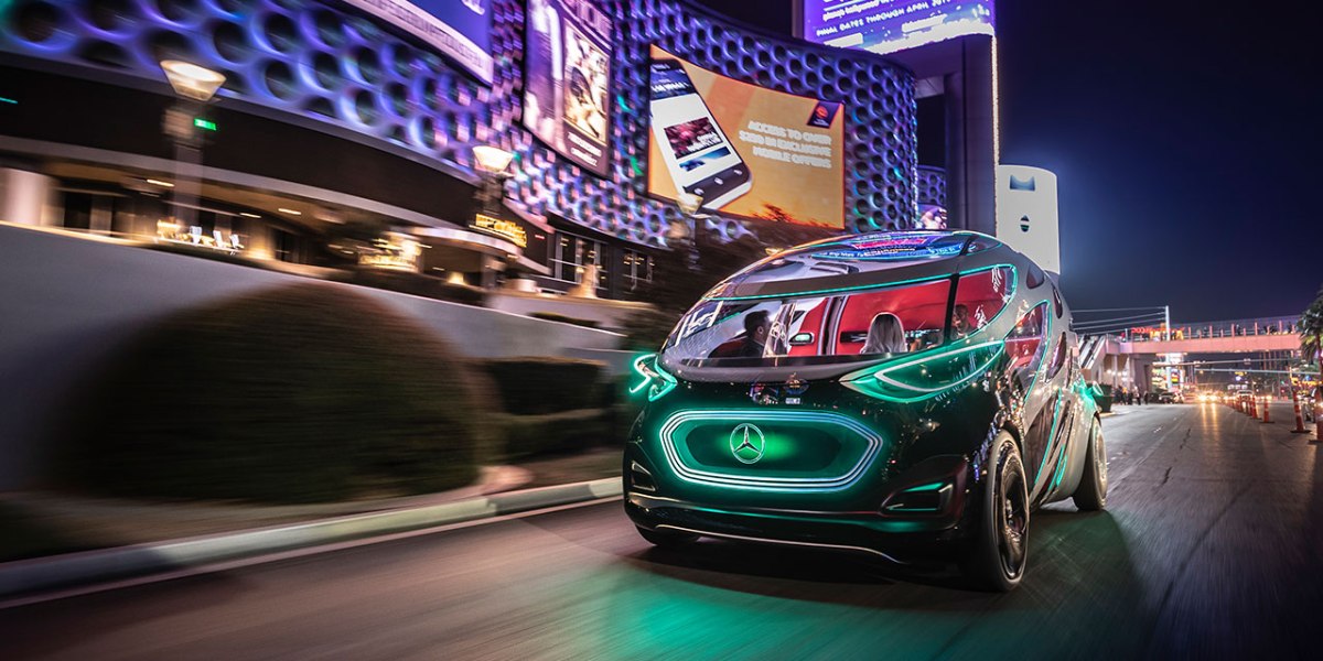 Mercedes-Benz’s Van of the Future Delivers People and Cargo | Fortune