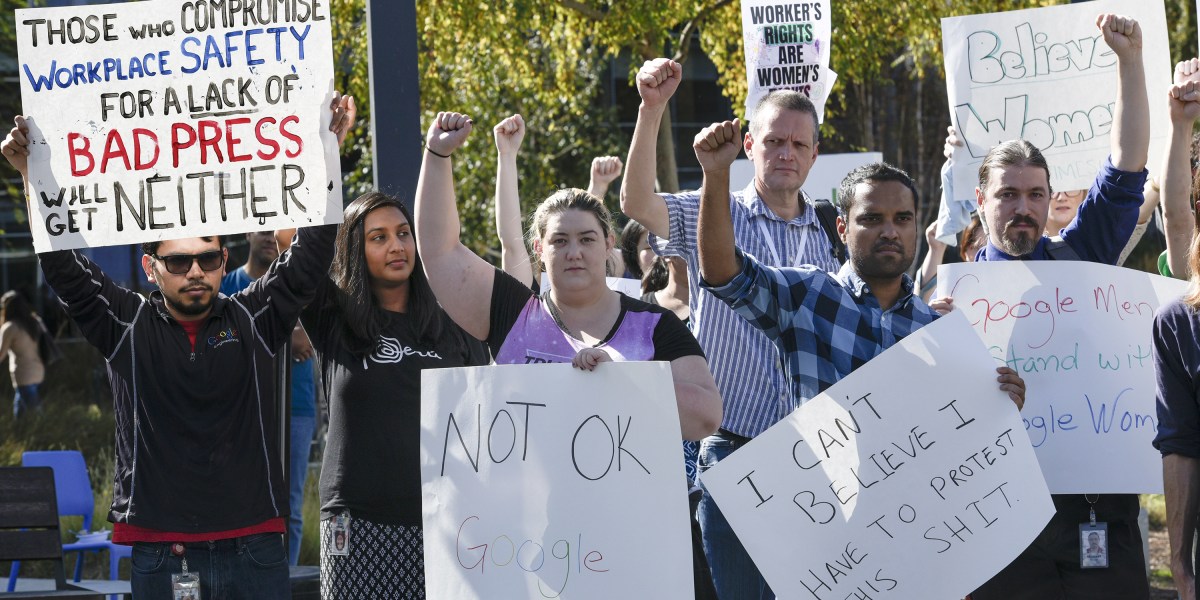 Employees Say Google Retaliated for Organizing Walkout, Other Protests ...