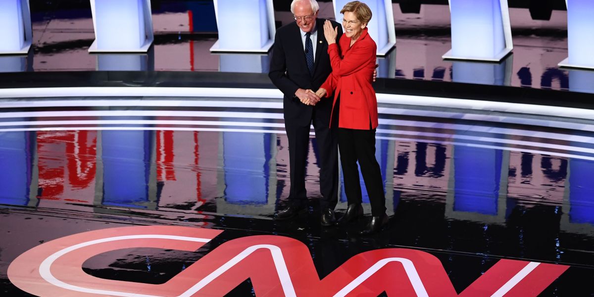Sanders and Warren Fend Off Attacks During Second Democratic Debate ...