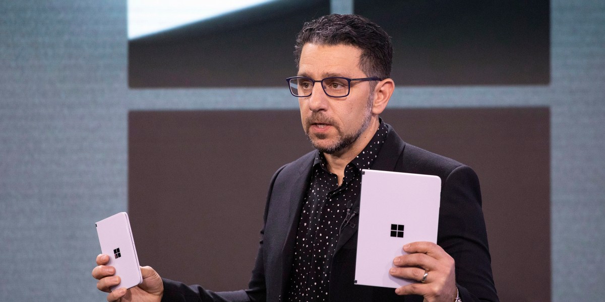 Microsoft Announces Surface Duo Android Folding Phone | Fortune