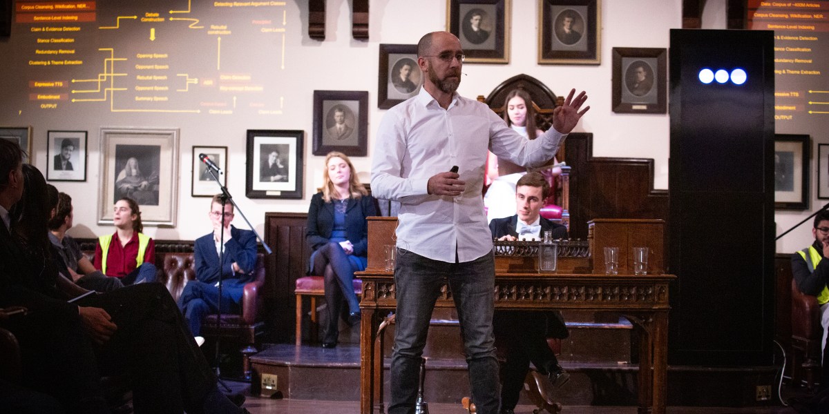 IBM Showcases A.I. That Can Parse Arguments In Cambridge Union Debate ...
