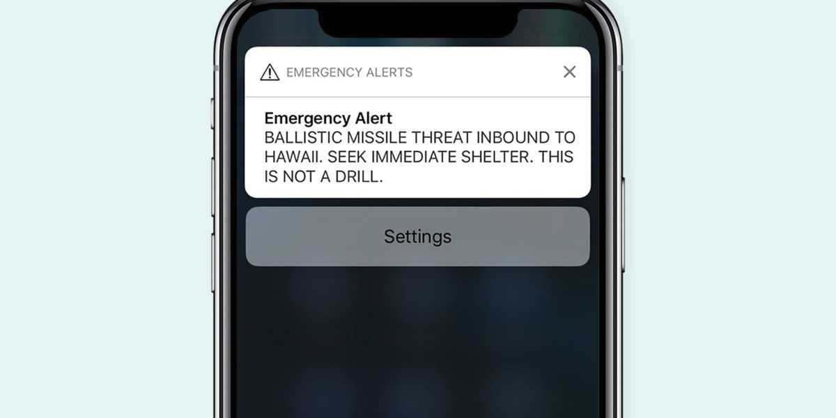 Remember Hawaii's False Missile Alert? This Bill Aims to Prevent It ...