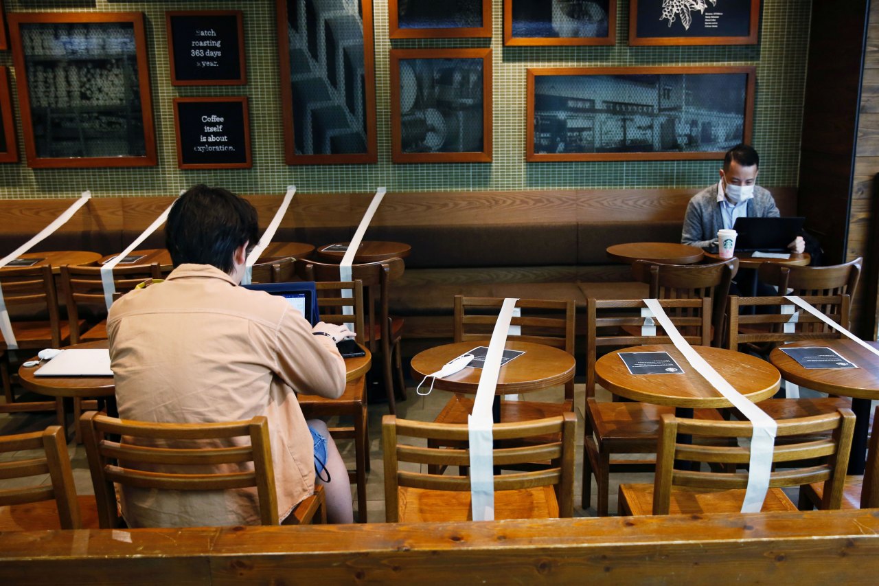 How to reopen restaurants: Social distance, party of one. | Fortune