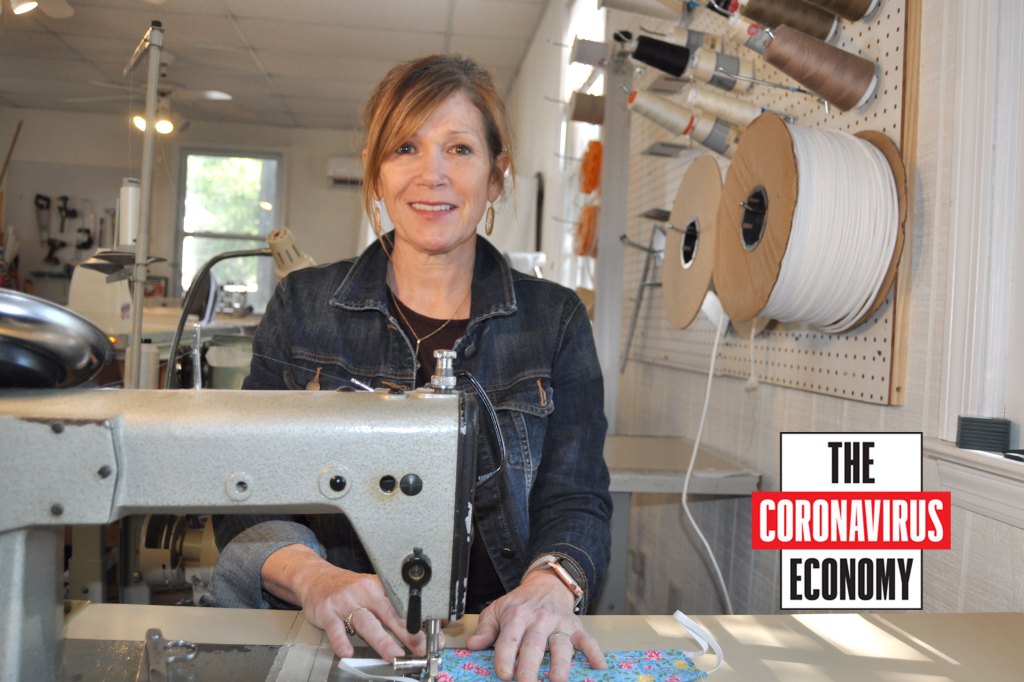 This custom drapery business is now making coronavirus face masks | Fortune