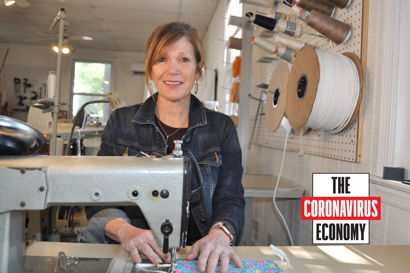 This custom drapery business is now making coronavirus face masks | Fortune