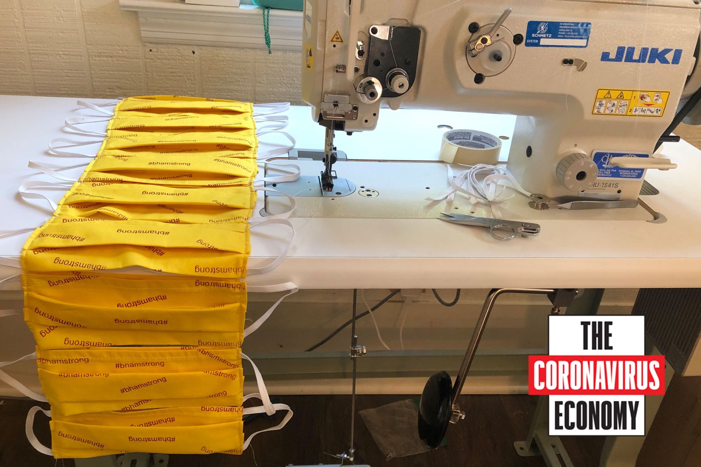 This custom drapery business is now making coronavirus face masks | Fortune
