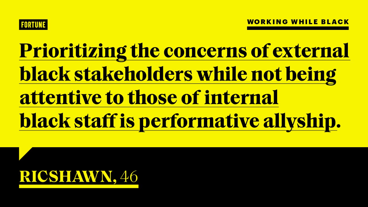 What performative allyship looks like in the workplace | Fortune