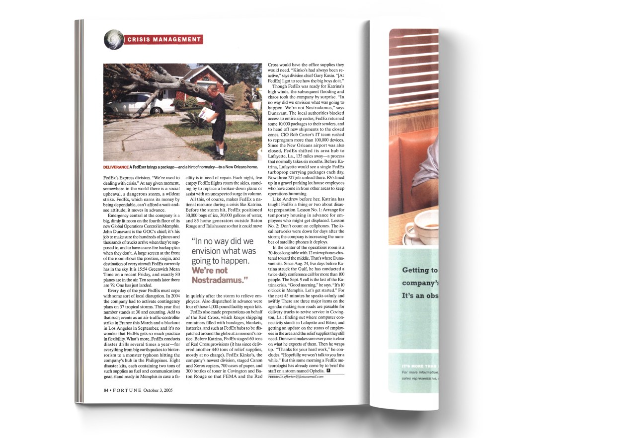 For FedEx, it was time to deliver | Fortune