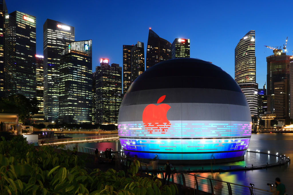 Apple's 'most ambitious' new store in Singapore departs from signature ...
