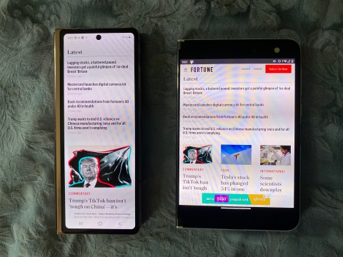 Microsoft Surface Duo folding phone review | Fortune