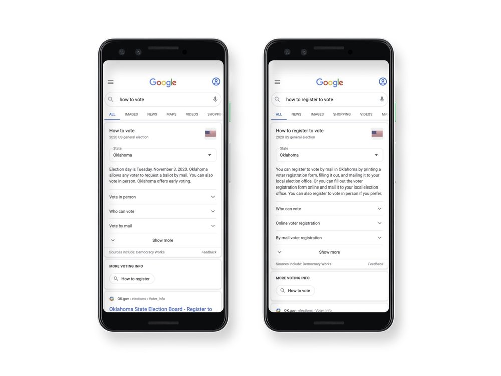 Google makes finding voting locations easier | Fortune