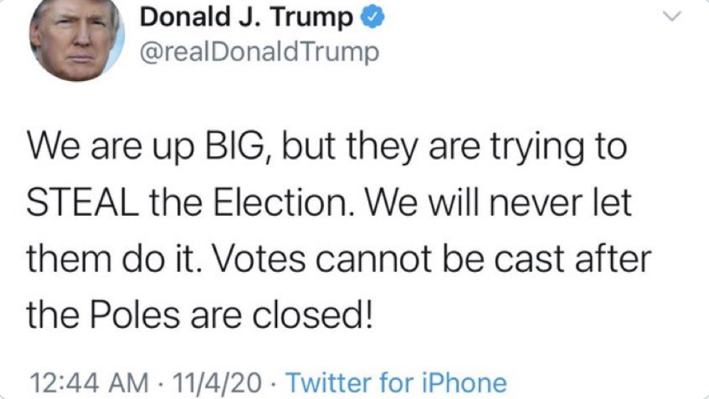 As America holds its breath over an election outcome, Twitter lights up ...