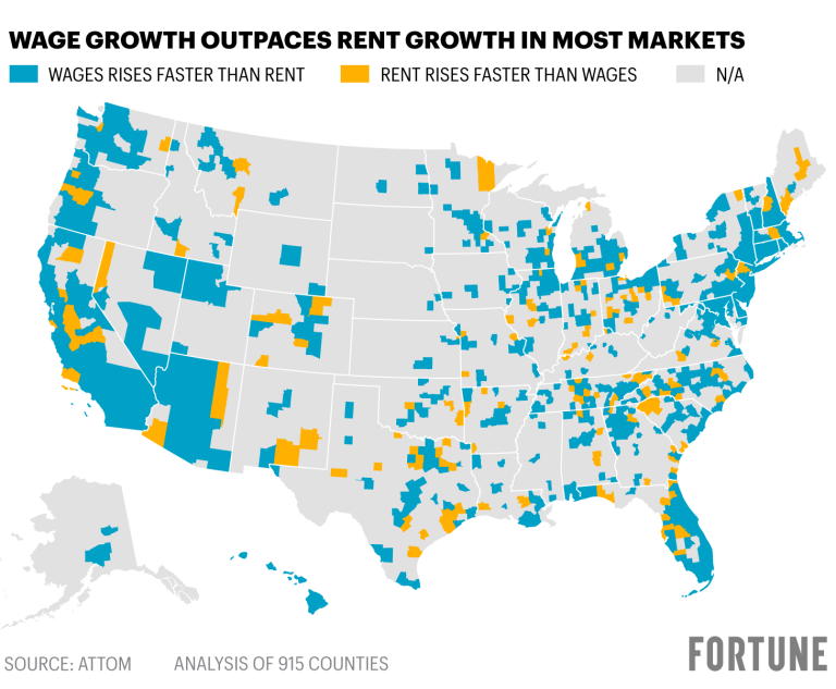 U.S. real estate in 4 charts: Where buying a home is more affordable ...