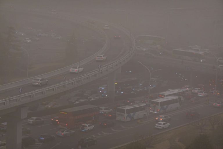 Beijing, China's worst-in-a-decade sandstorm covers capital in yellow ...