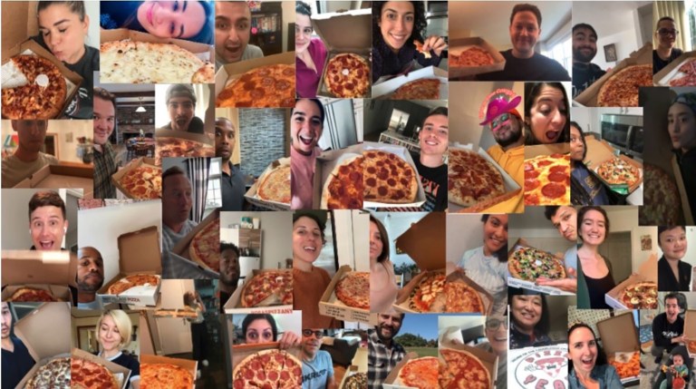 The virtual pizza party startup that staged a major revival during the ...
