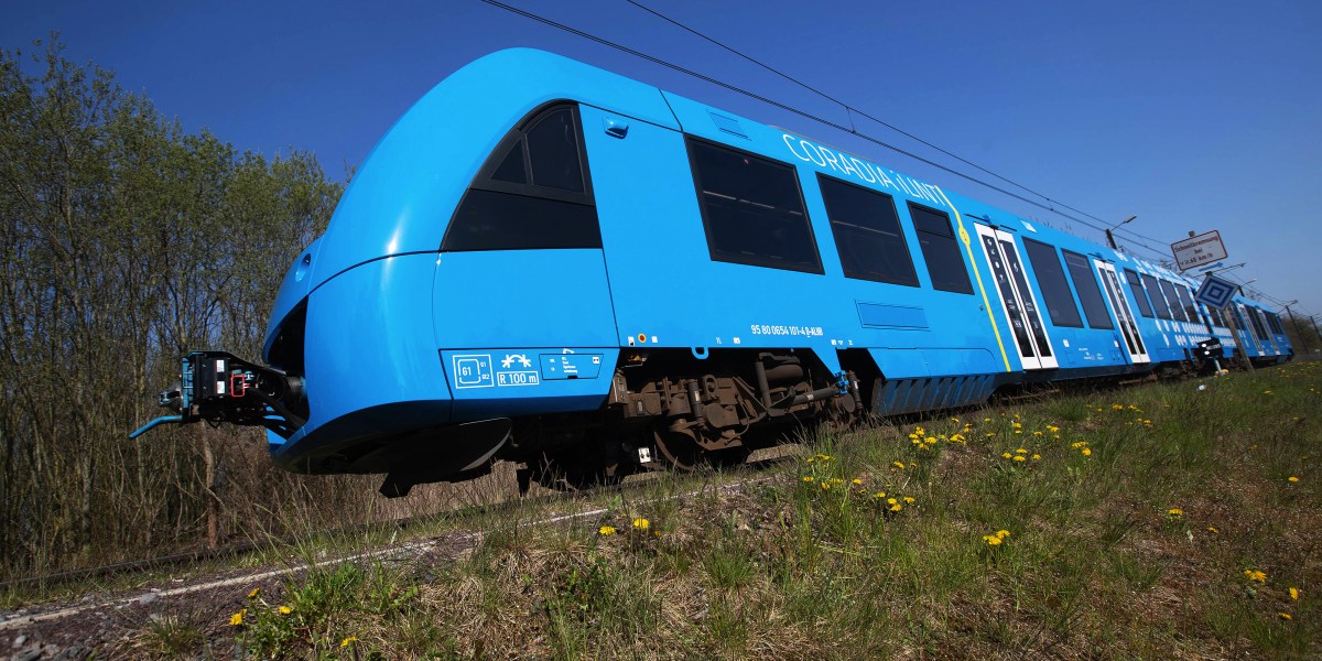A hydrogen-powered train will make history as Europe looks to become ...