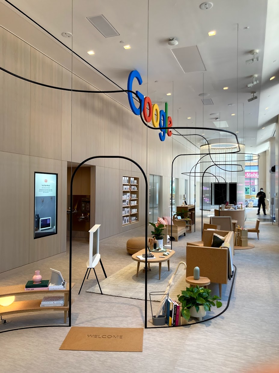 What Google's first store, which just opened in the Chelsea ...