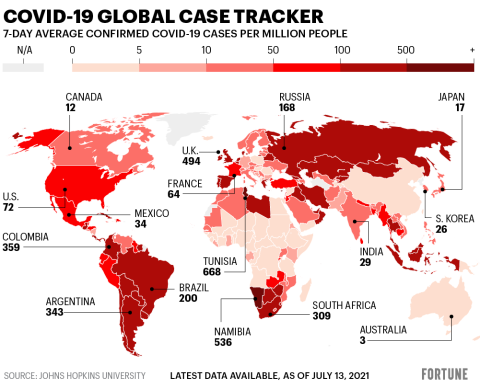 COVID vaccine tracker update: 25.6% of the world has received a ...