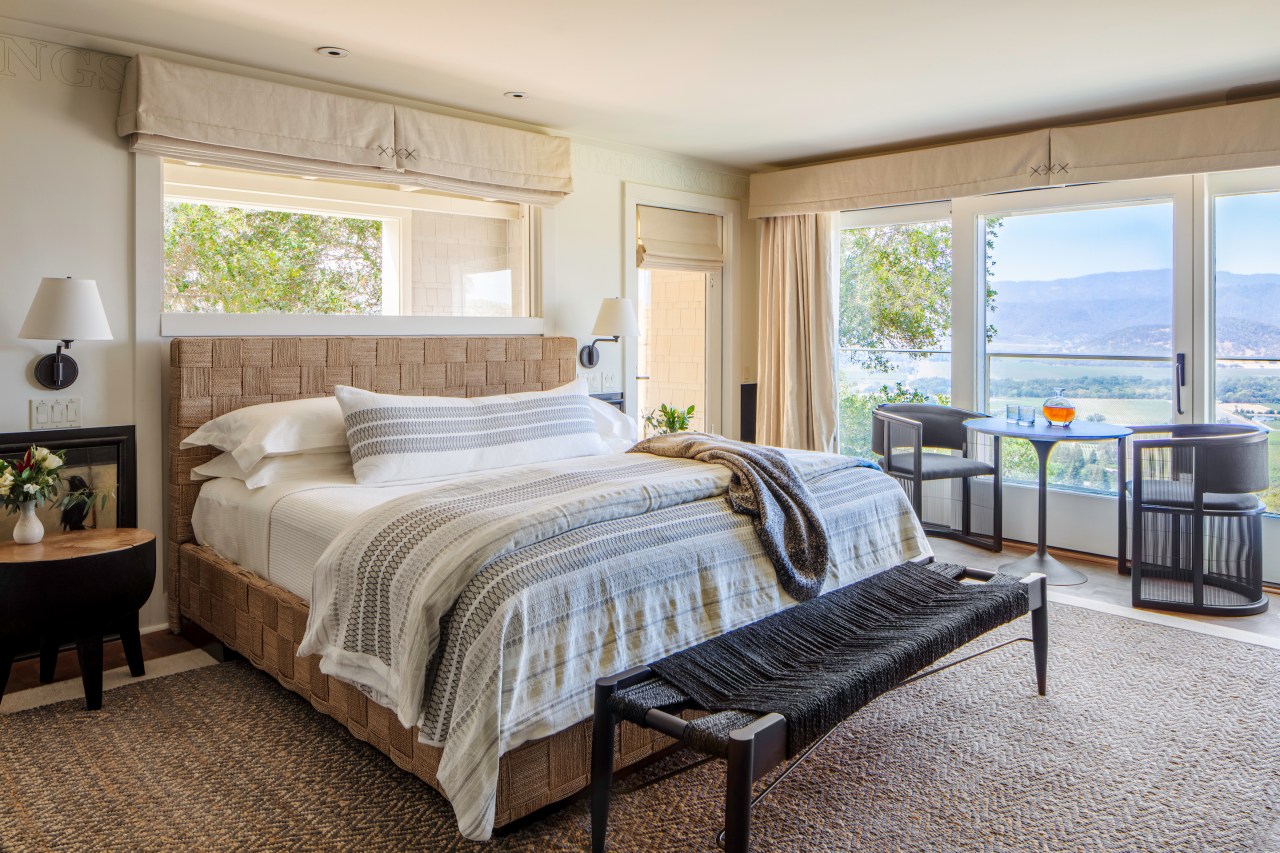 Inside the Poetry Inn, one of Napa’s most secluded luxury boutique ...