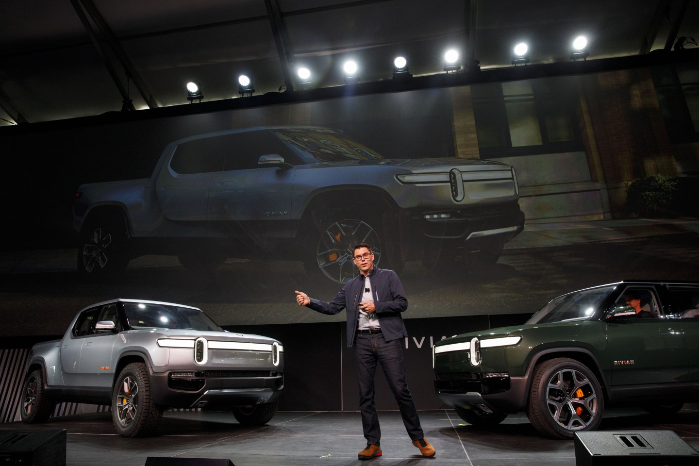 Amazon brought EV delivery van startup Rivian auto world stardom—and ...