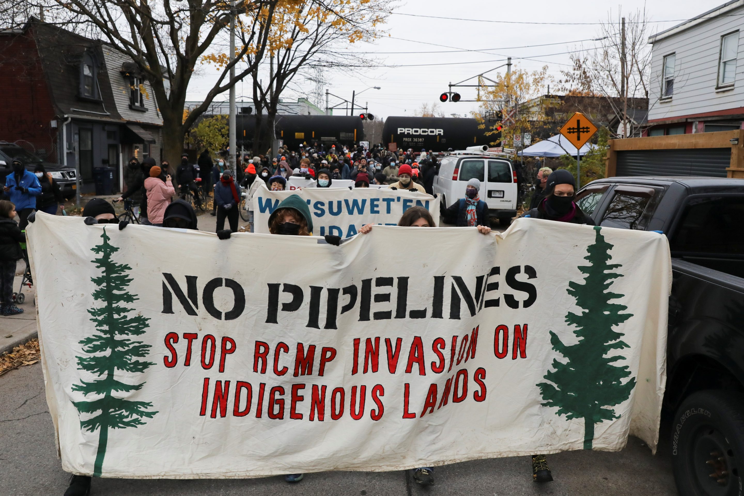 The struggle between Indigenous land defenders and a Canadian energy ...