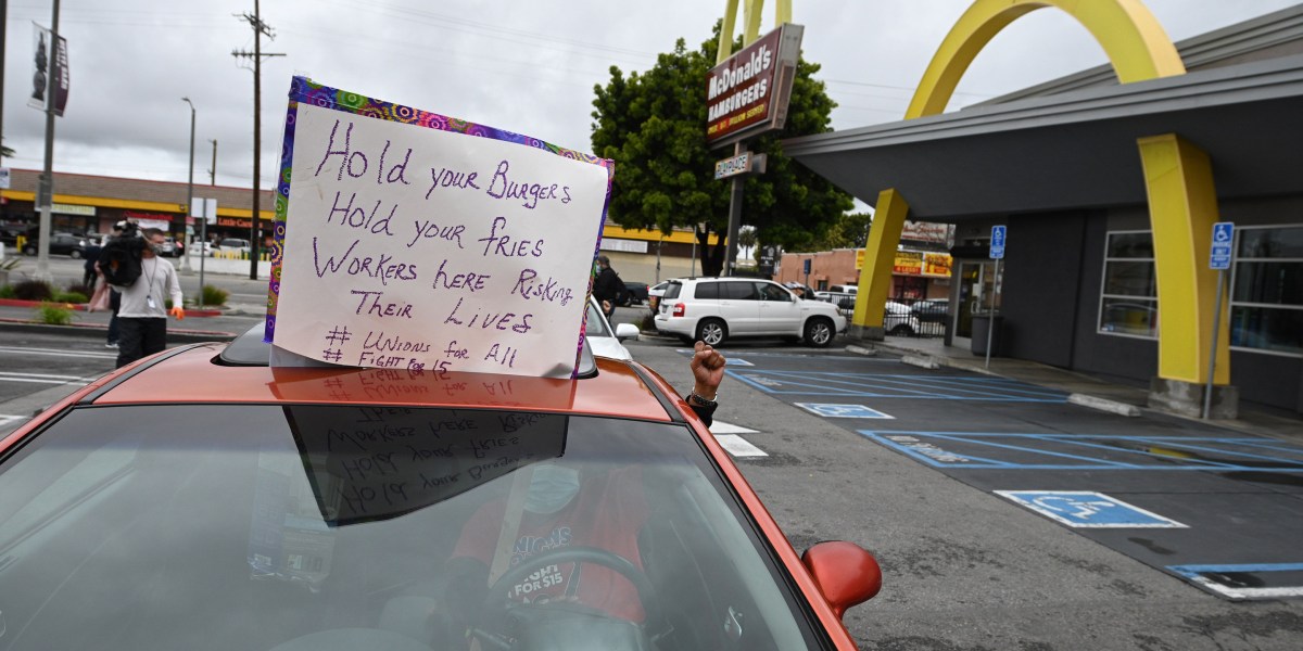 Stressful conditions, bad management and COVID: Three fast food ...