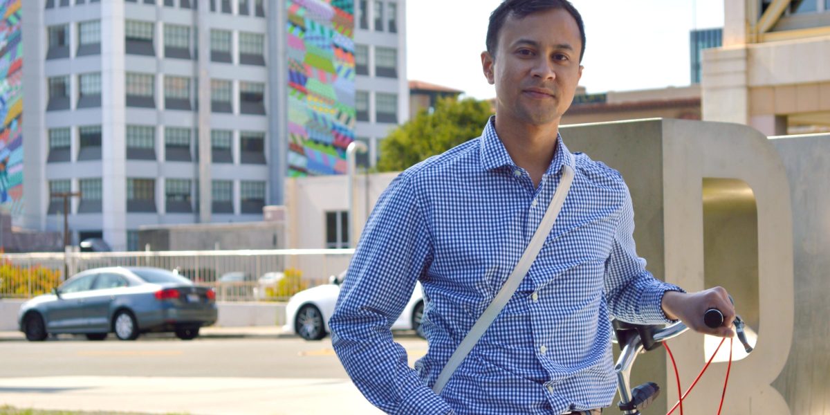 Berkeley city council candidate Greg Magofña running on a housing ...