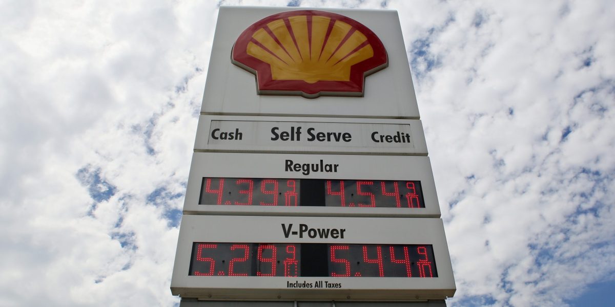 The average U.S. gasoline price has fallen 45 cents in 3 weeks. It hasn ...