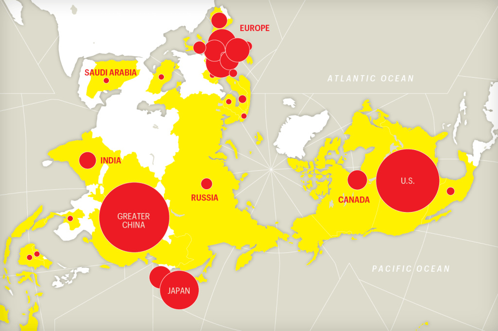 More than 60% of the world’s biggest companies are concentrated in just ...