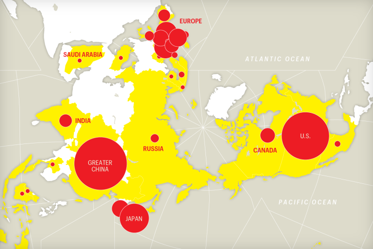 More than 60% of the world’s biggest companies are concentrated in just ...