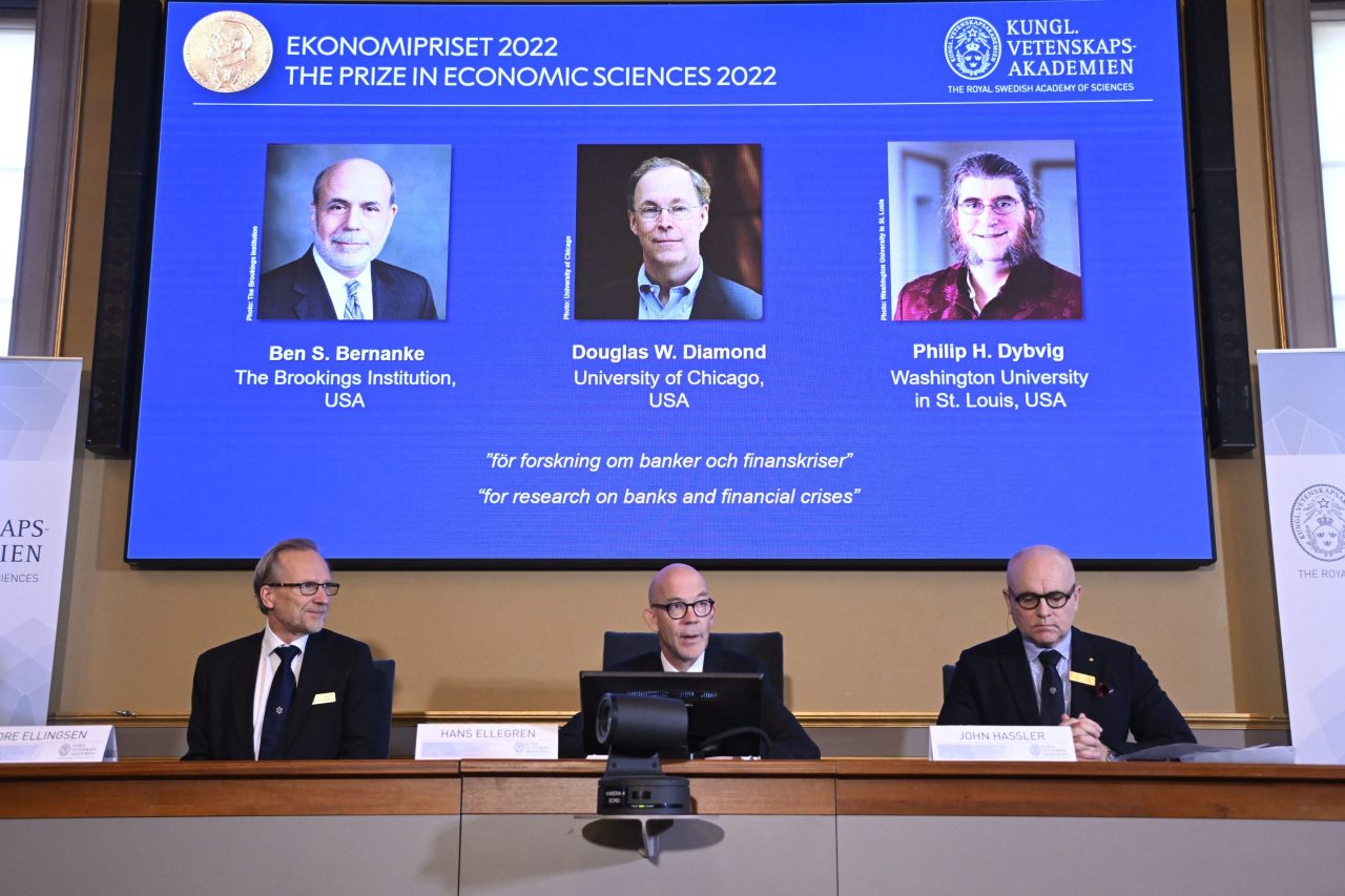 Nobel Prize economic sciences 2022: Former U.S. Federal Reserve chair ...