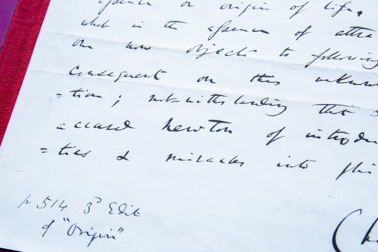 Charles Darwin-signed document could sell for record $1.2 million at ...