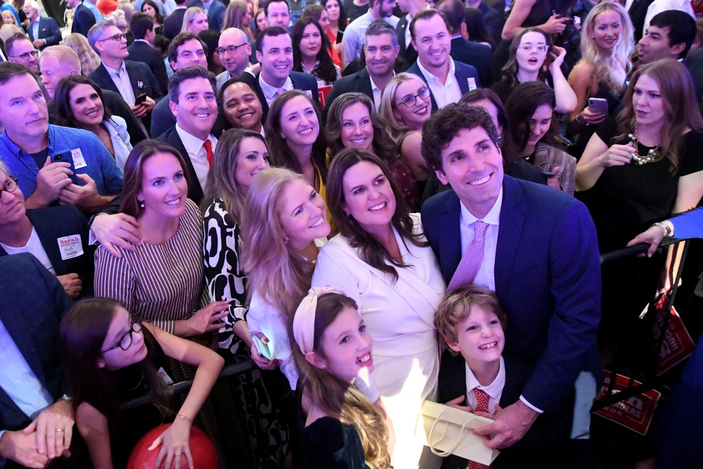 Sarah Huckabee Sanders elected Arkansas' first female governor | Fortune