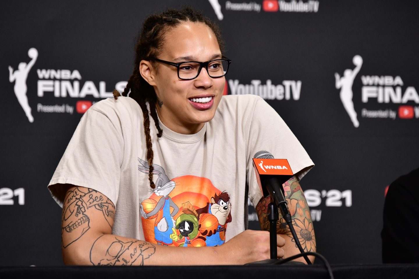 Brittney Griner just spoke out for the first time since she was freed ...