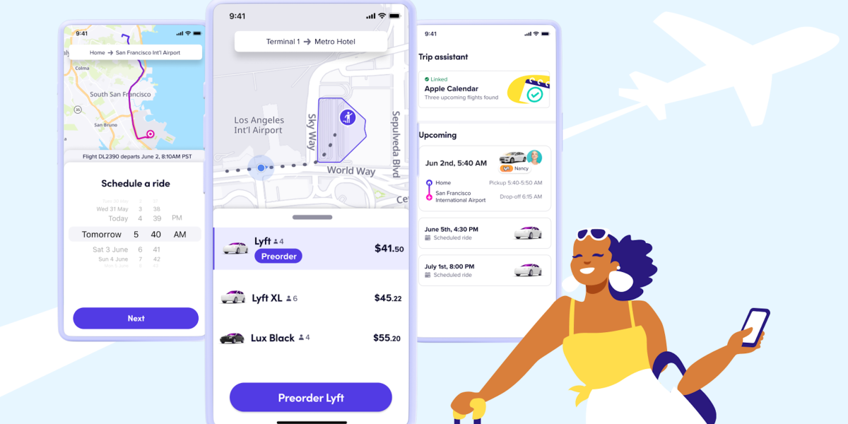 Lyft launches new preorder option at airports ahead of a busy summer ...
