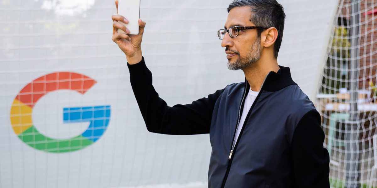 Google ‘better positioned’ to win A.I. than it was in mobile, CEO says ...