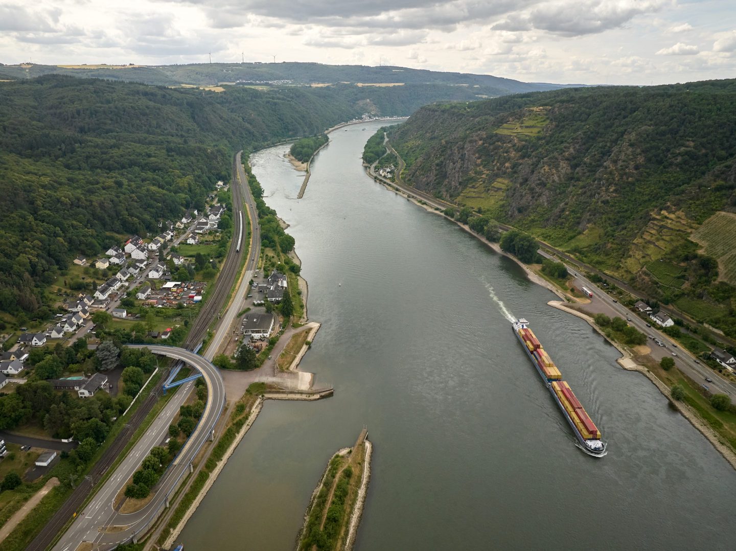 Rhine River is at historic low for this time of year | Fortune Europe