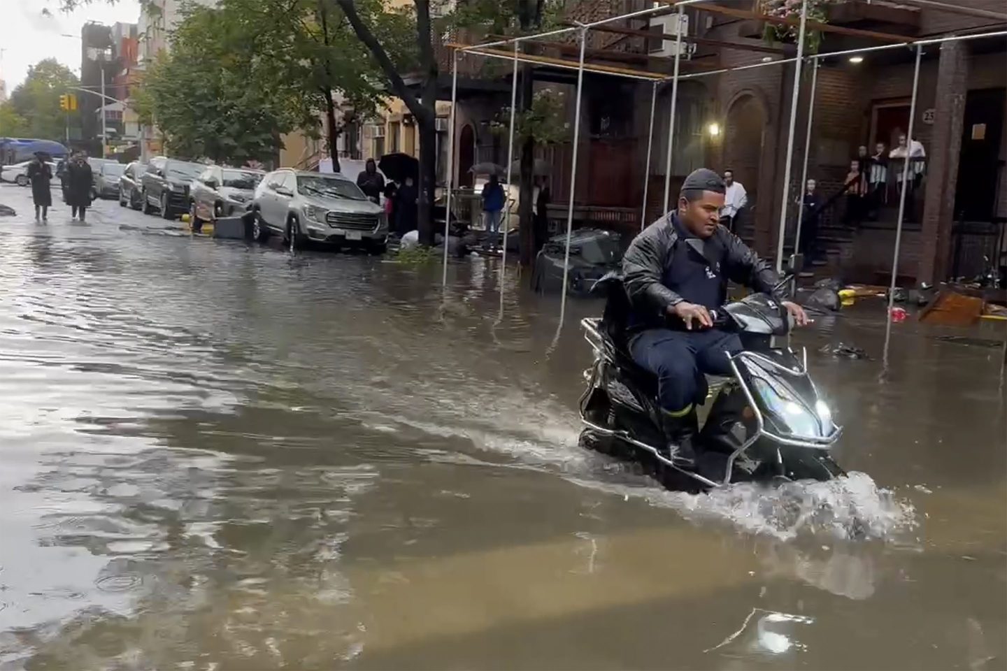 New York City under state of emergency as heavy rain floods much of the ...