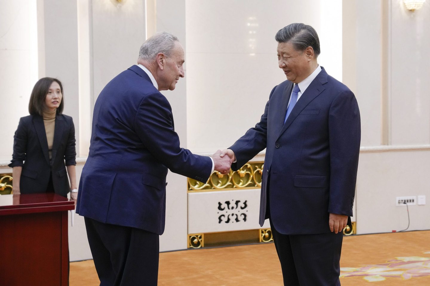 Chuck Schumer meets with Chinese officials amid Israel war | Fortune Asia