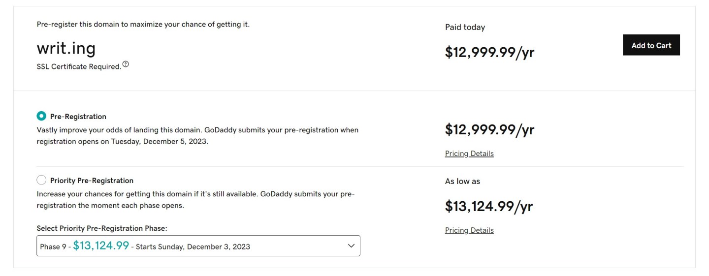 Google unveils websites ending in .ing | Fortune