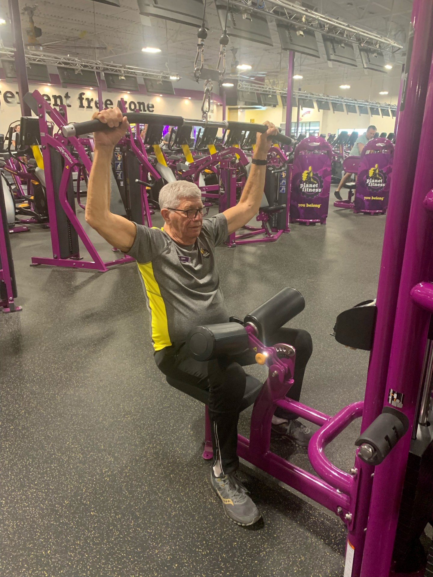 This 81-year-old fitness trainer rejoined the workforce after ...