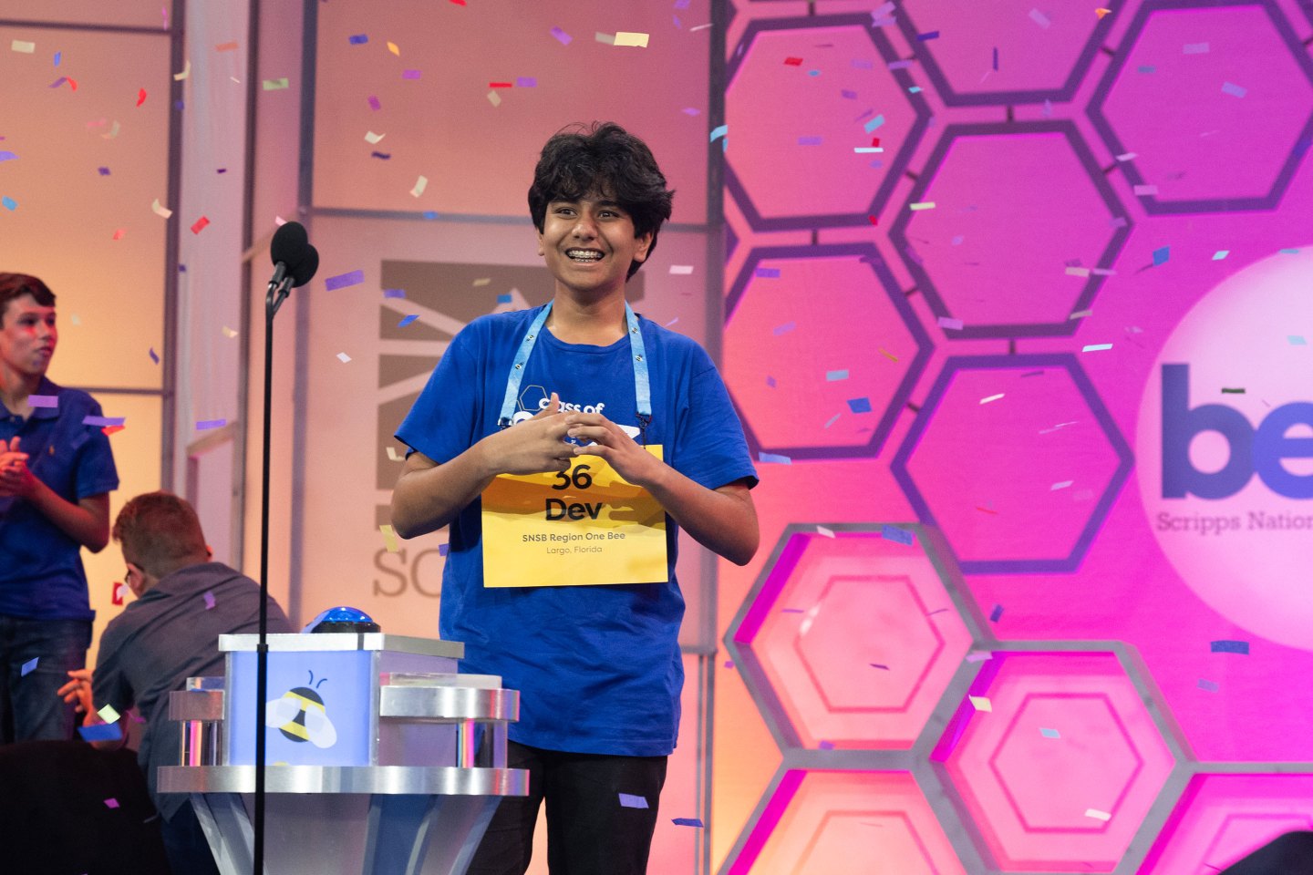 The 14-year-old winner of the Scripps National Spelling Bee shares his ...